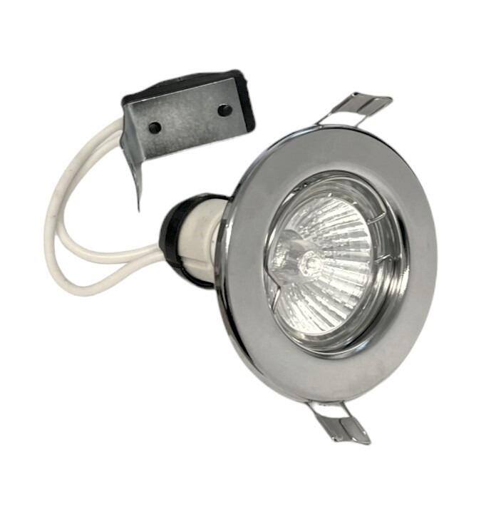 Micromark Fixed Downlight, GU10 Fitting, Bulb Included, Multiple Colours