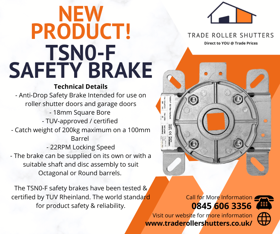 New Product! The TSN0-F Safety Brake!