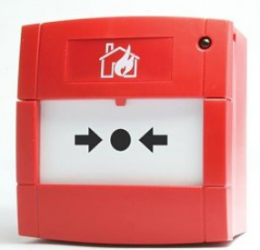 KAC Red Surface Break Glass Indoor Call Point, 680 OHM