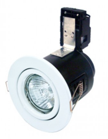 Robus Directional Compact Downlight, Available in White, Brushed Chrome ...