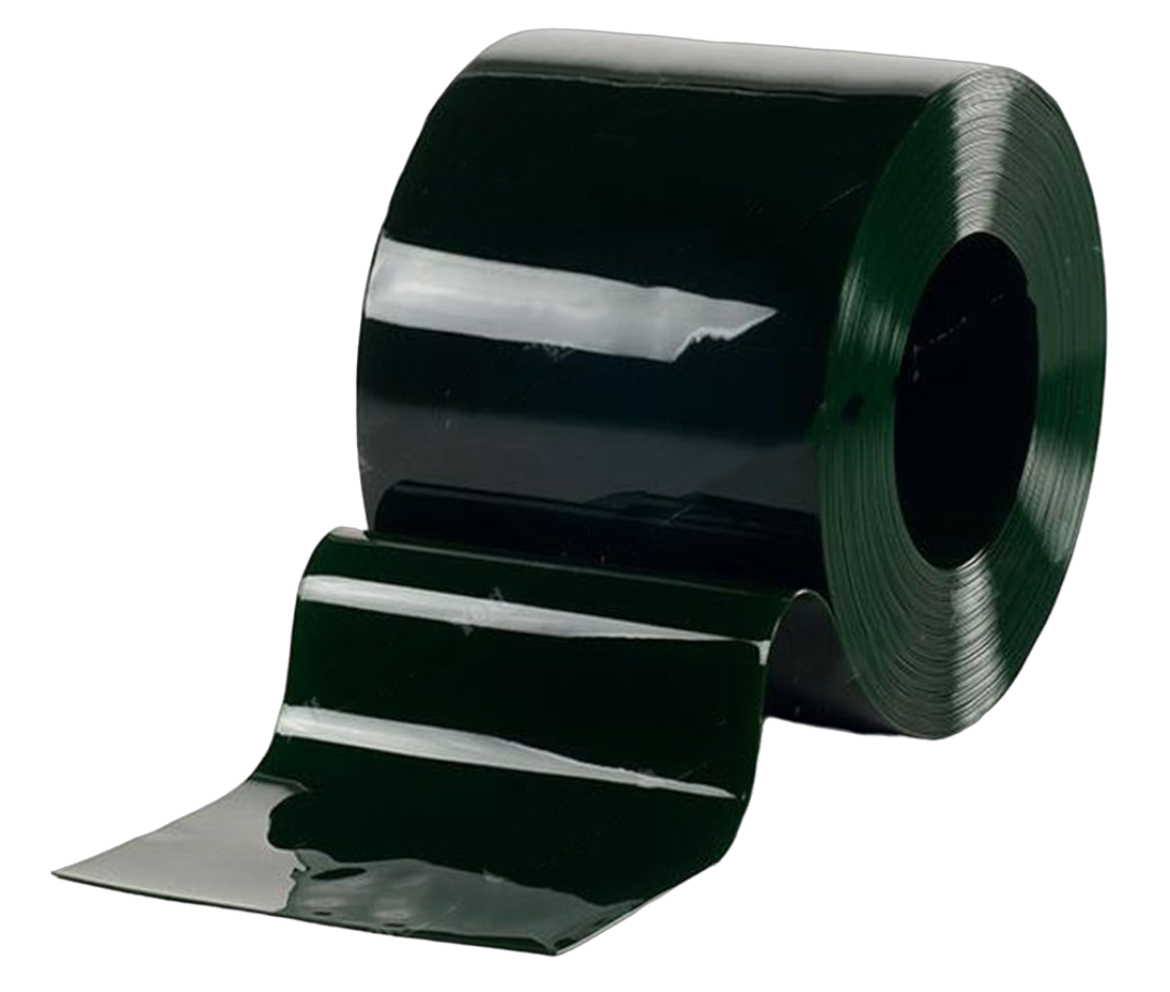 ISO25980 Green Welding PVC 50m Rolls 300mm wide 2mm Thick