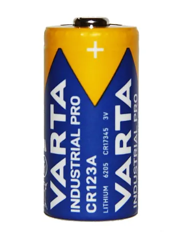 CR123A Lithium Battery, 3V, for Alarms and Wireless Devices, up to Two ...