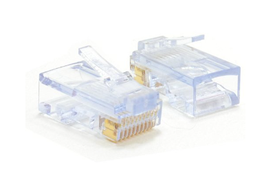 CAT5e RJ45 Connectors, 100 Pack