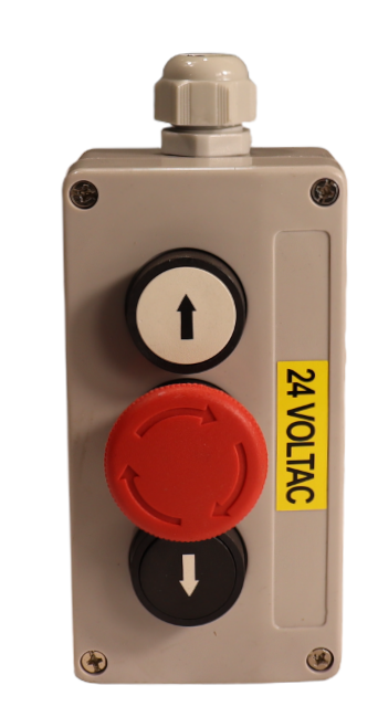 Push Button Station Up/Down c/w Latching Stop, Roller Shutter Doors ...