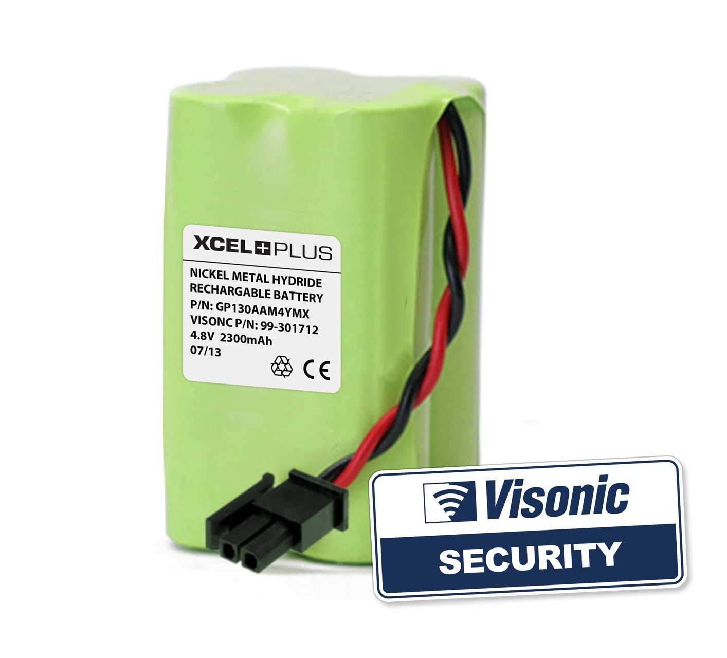 Visonic PowerMaxExpres, Alarm Panel Battery Replacement, 4.8V, for ...