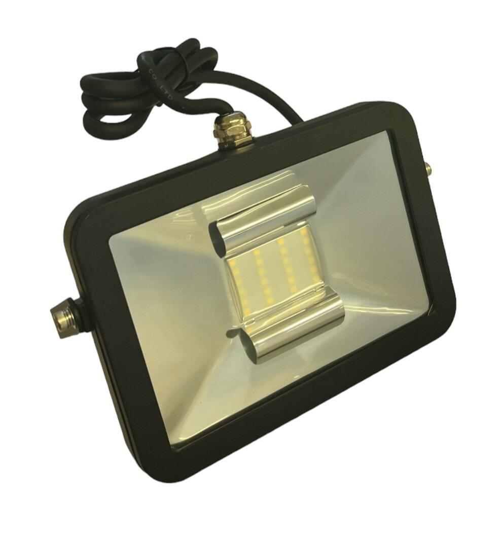 Deltech Slimline Energy Saving LED Floodlight, Day White