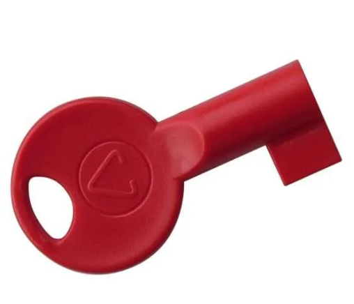 C-TEC Red Plastic Fire Panel Key