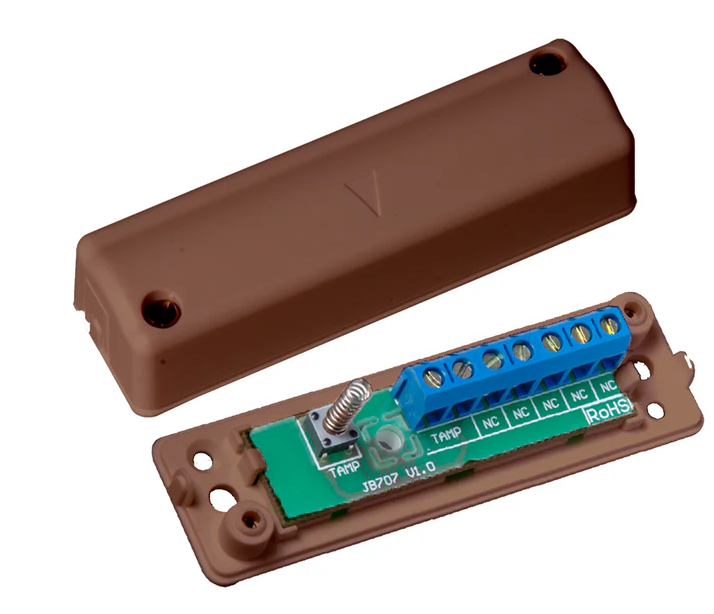 CQR 7 Way Junction Box, Brown