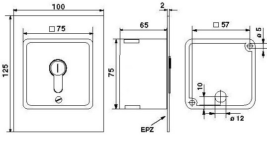 32amp Key switch - Surface Mount - 3 Keys, for Roller Shutters, Garage ...