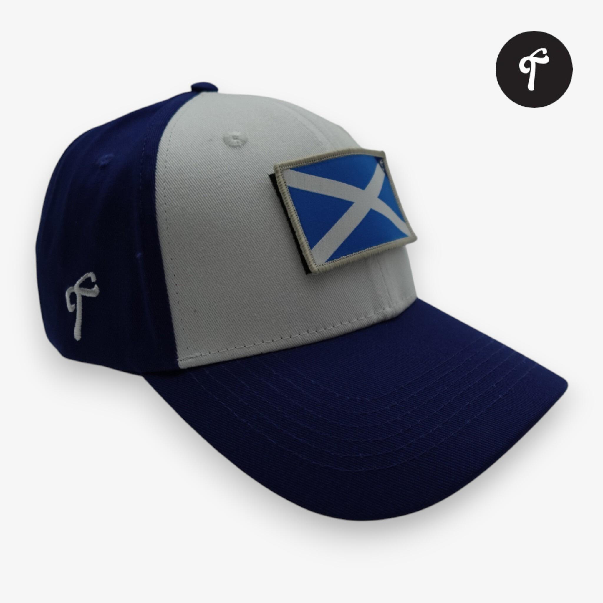 Baseball Cap with Scotland Flag Patch