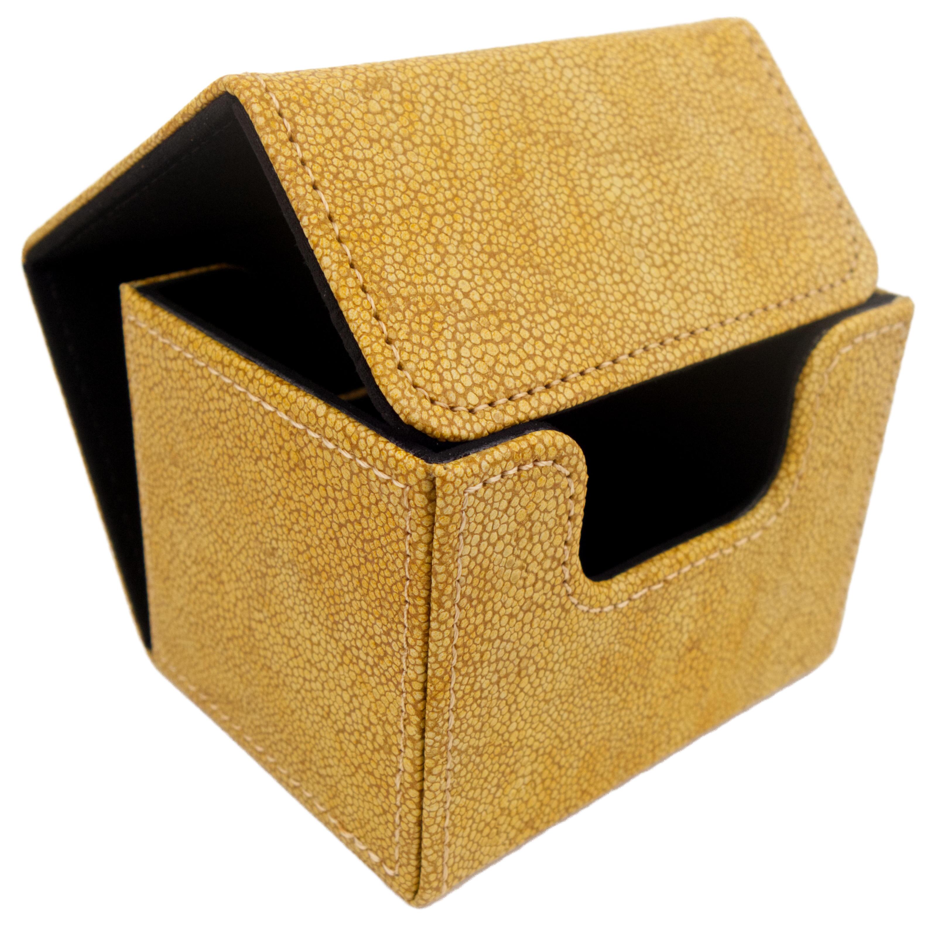 Deck Box - Side Load 100+ Card - Scale Khaki