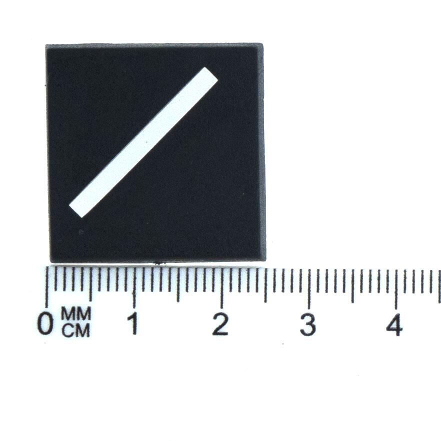 Plastic Bases - x100 25mm Square