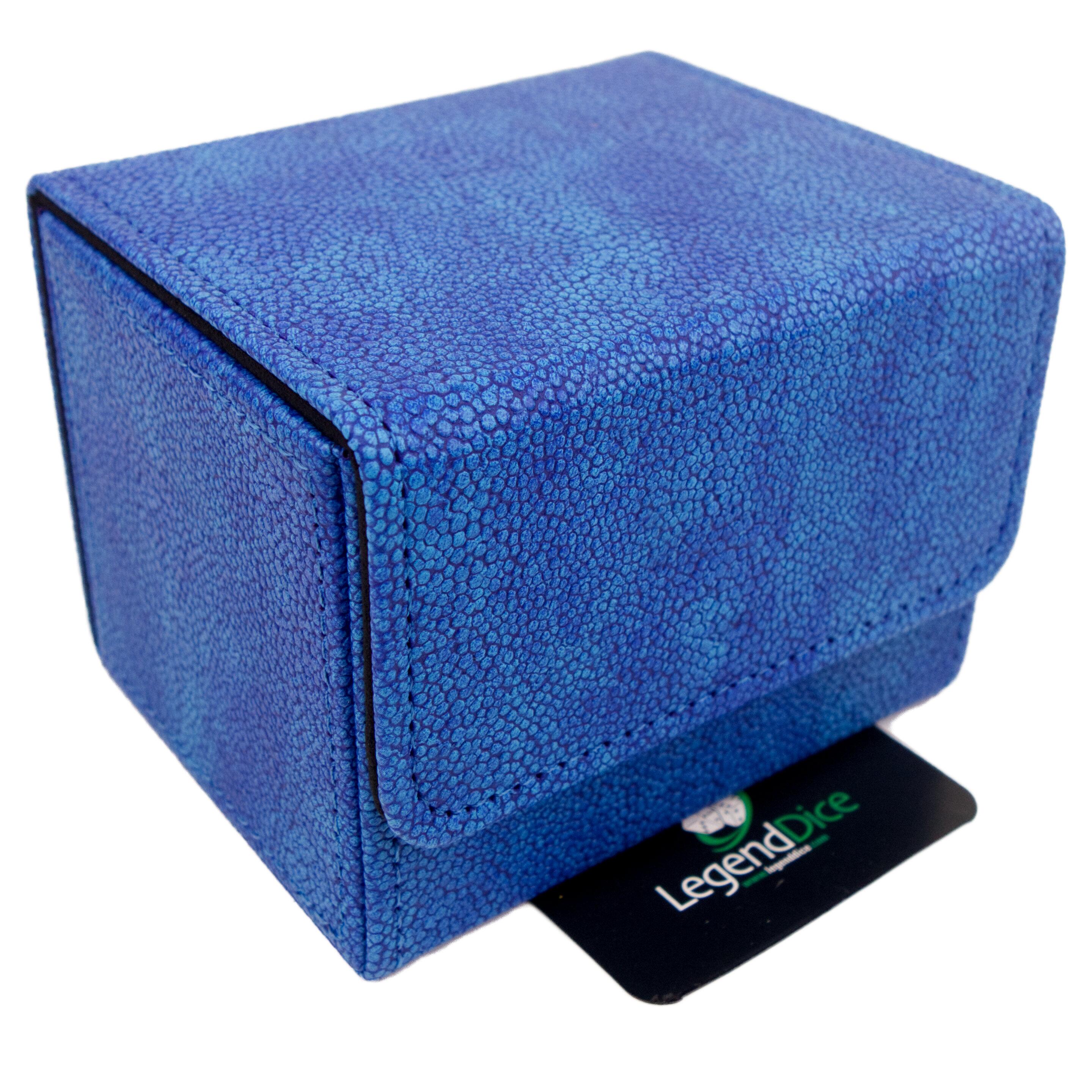 Deck Box - Side Load 100+ Card - Scale Blue