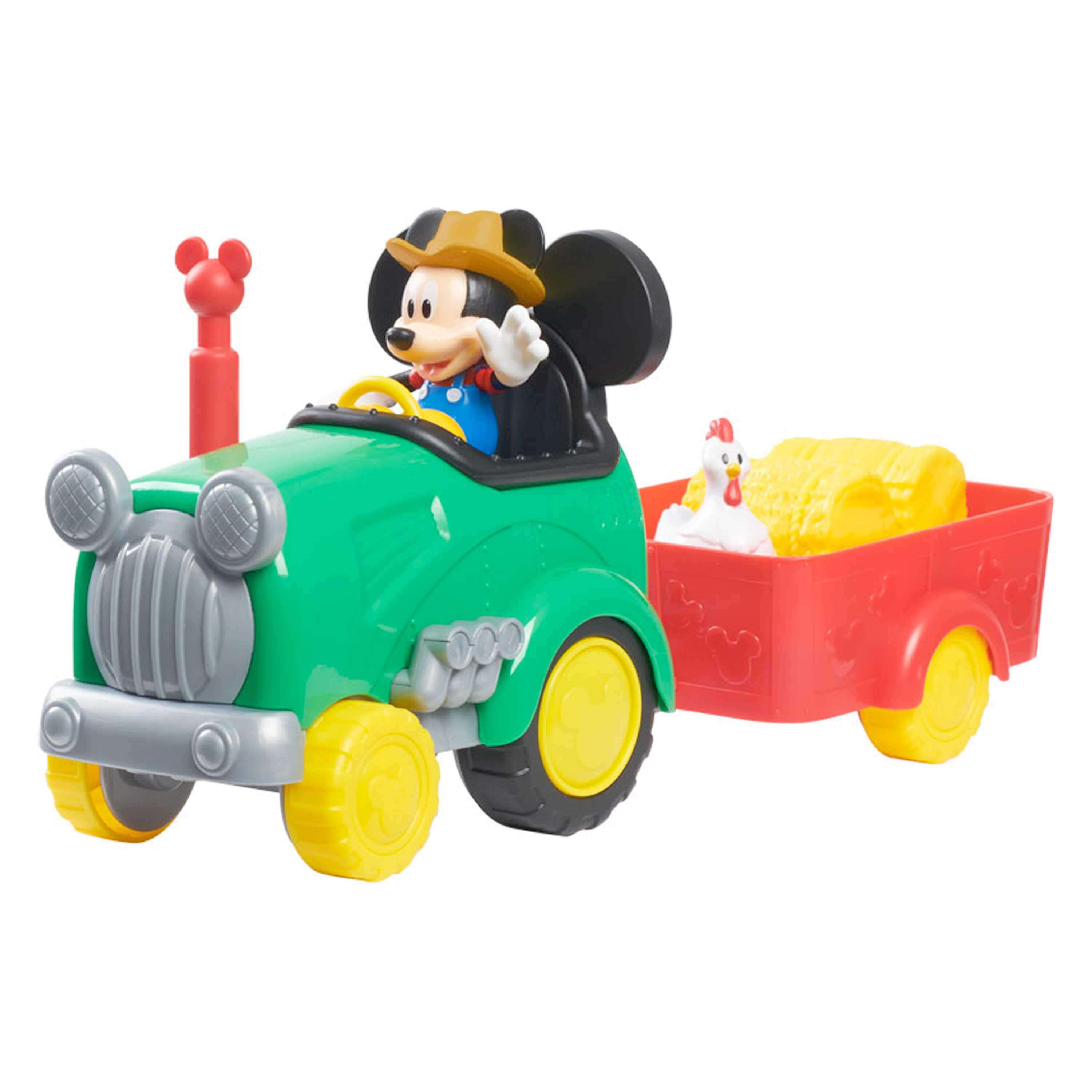 Mickey Mouse Barnyard Fun Tractor / Disney Junior Toys / Incy Wincy Toys