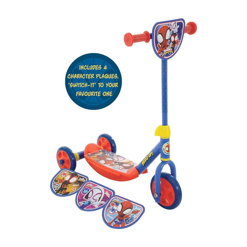 Spidey And His Amazing Friends Switch It Tri Scooter | Spidey Outdoor ...