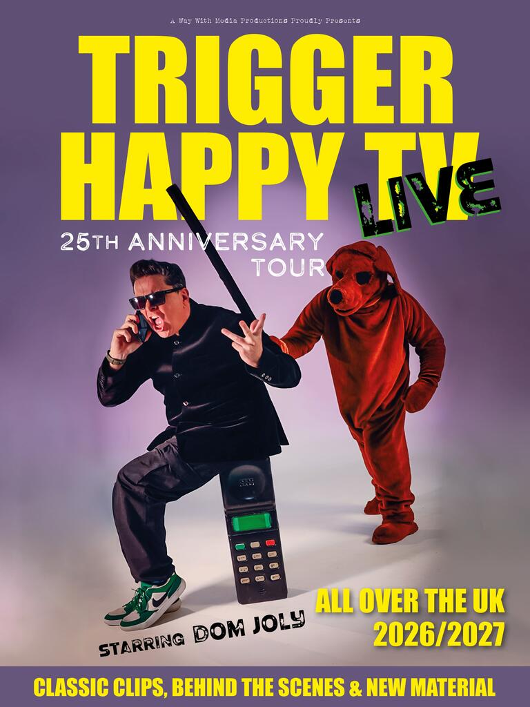 Dom Joly Bringing Trigger Happy TV To Pwllheli This November