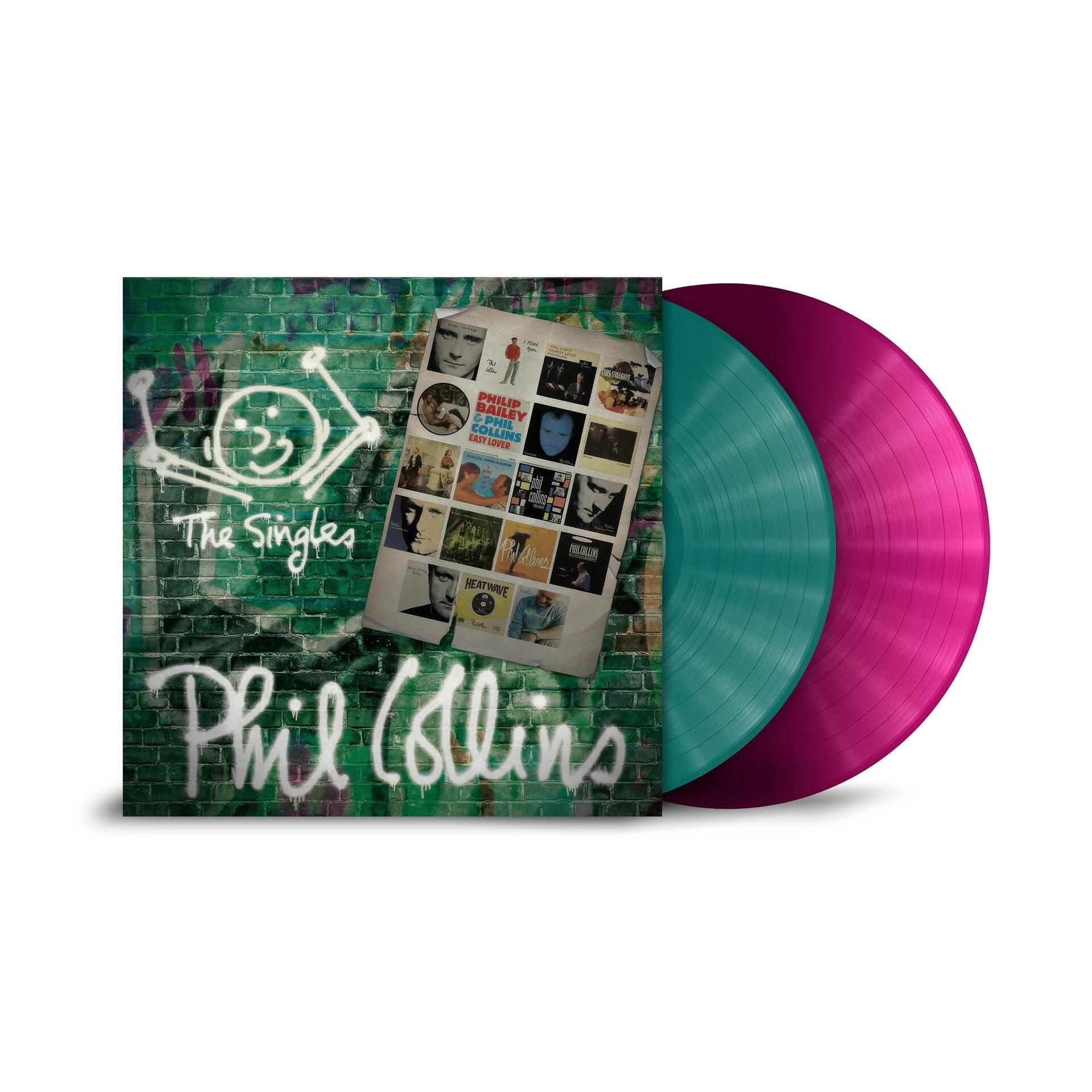 Phil Collins - The Singles (Limited Magenta And Green Vinyl 2LP)