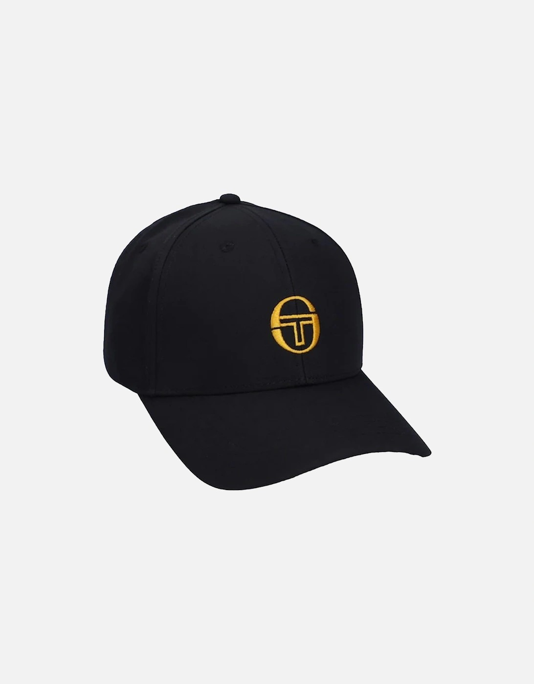 Sergio Tacchini - Marz Classic 6 Panel Strapback Cap - Black And Gold