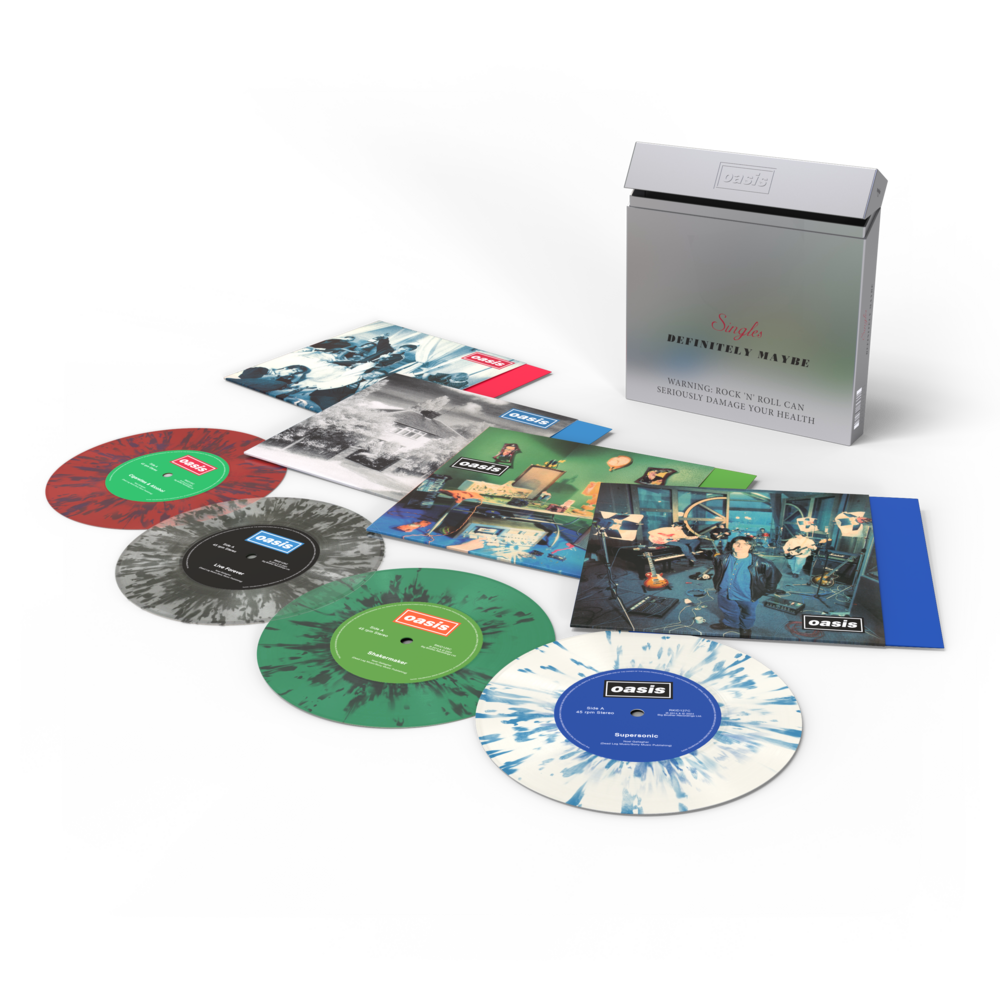 Oasis Definitely Maybe 7" Singles Box Set Limited 4000