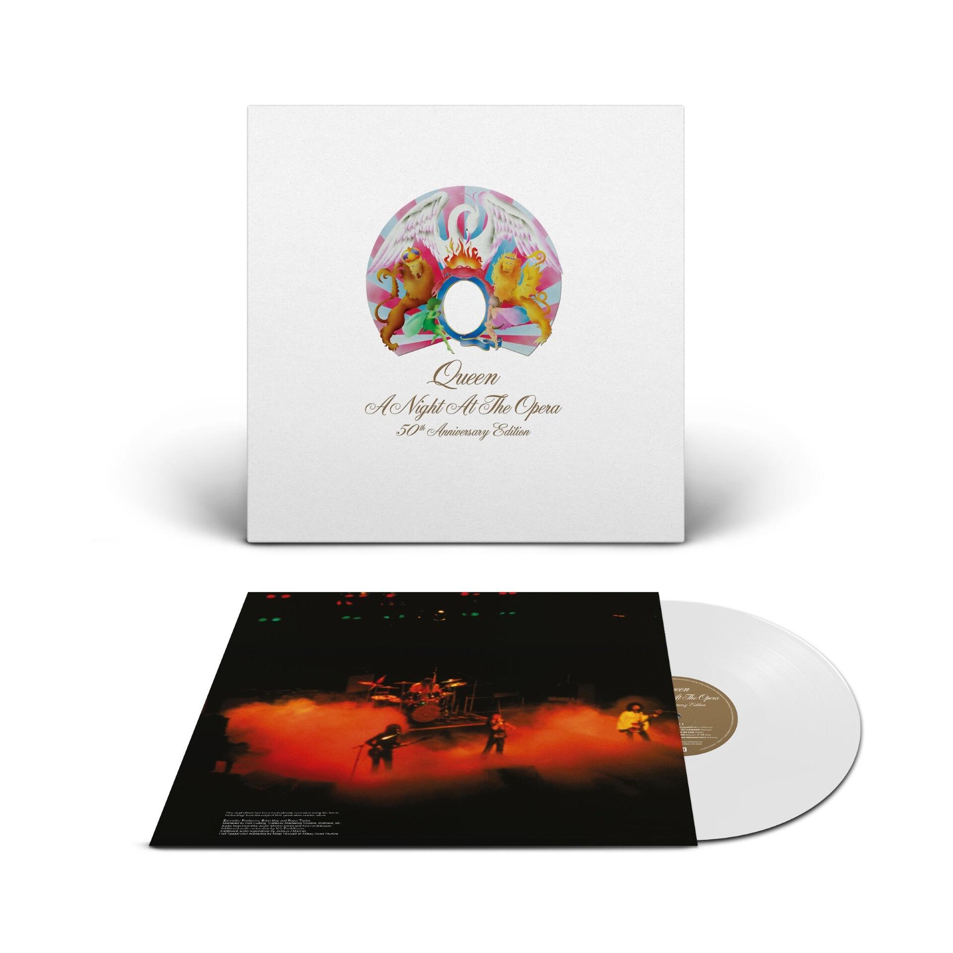 Queen – A Night At The Opera (50th Anniversary Clear Vinyl Edition ...