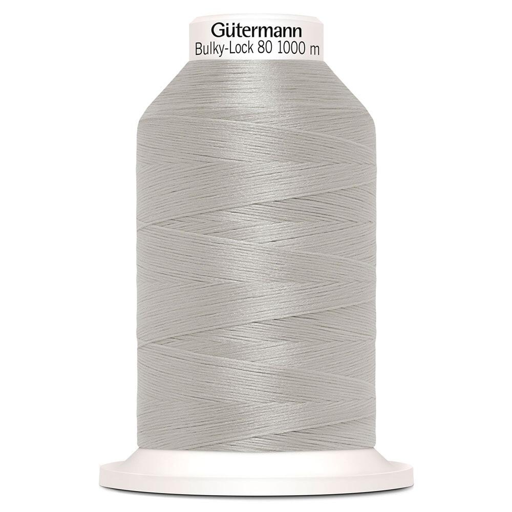 Gutermann Bulky Lock 1000m Overlocking Thread Light Grey 38