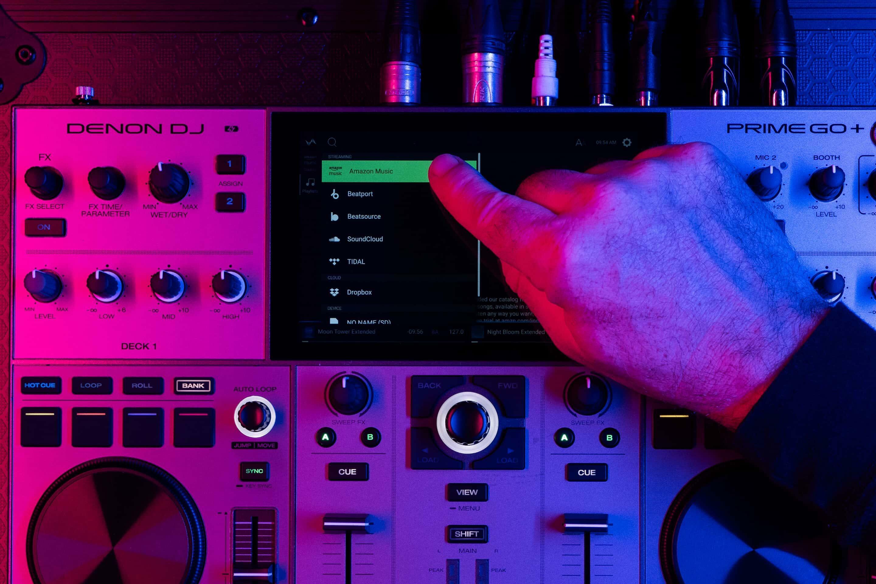 Denon DJ PRIME GO+ Professional Portable DJ Console