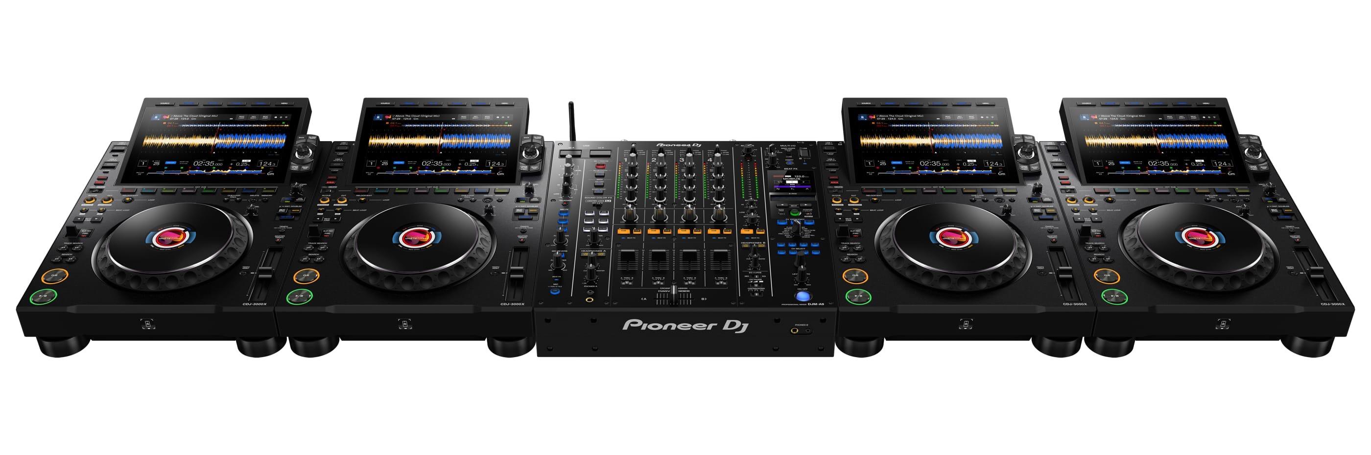 AlphaTheta 4x CDJ-3000X & DJM-A9 Package