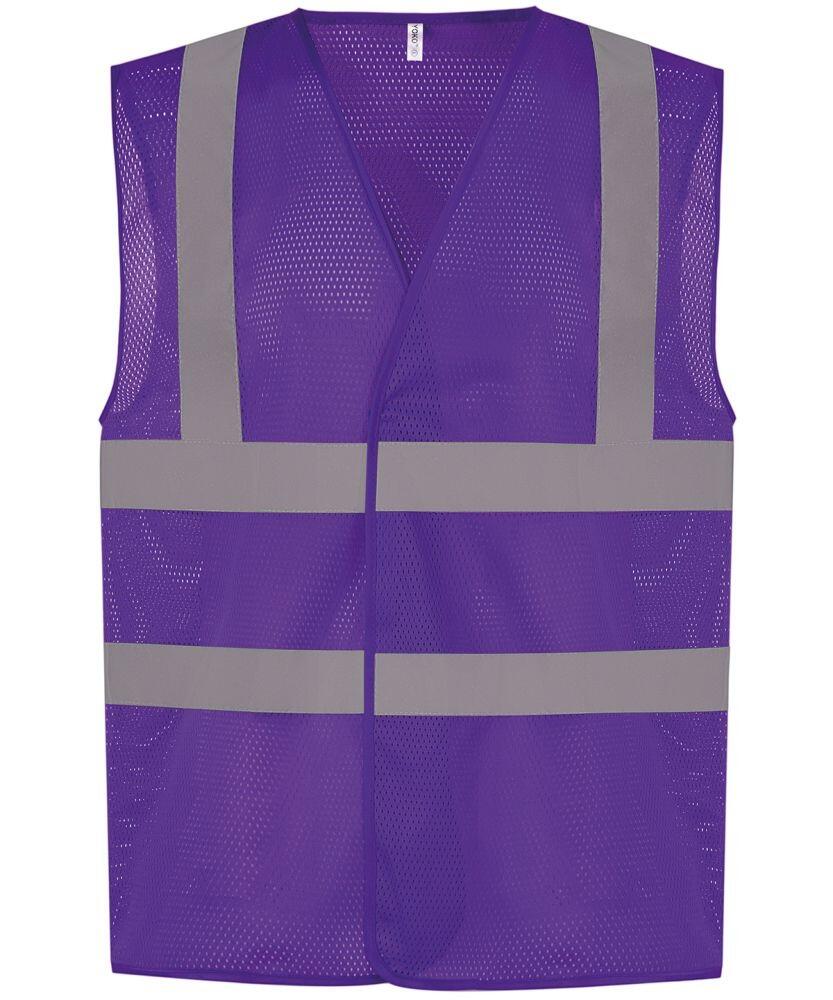 Yoko Adult Cool Open Mesh Waistcoat with 2 Band and Braces Design