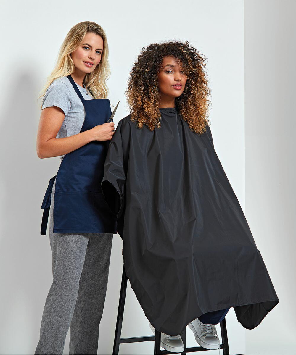 Premier Waterproof Salon Gown - Stylish & Durable Hairdressing Wear