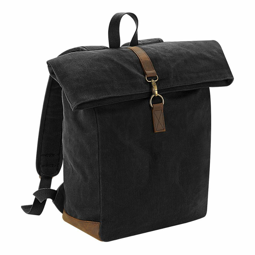 Quadra Heritage Waxed Canvas Backpack - Stylish & Durable Design