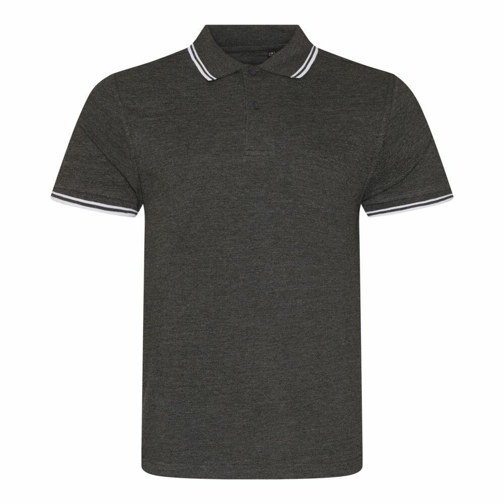 AWDis Just Polos Stretch Tipped Polo - Stylish & Comfortable Wear