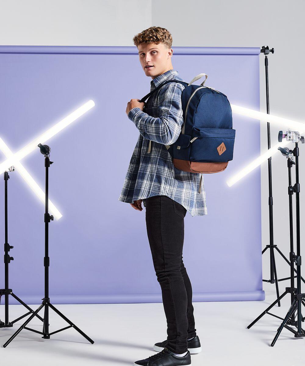BagBase Heritage Backpack - Stylish, Durable, and Functional Design