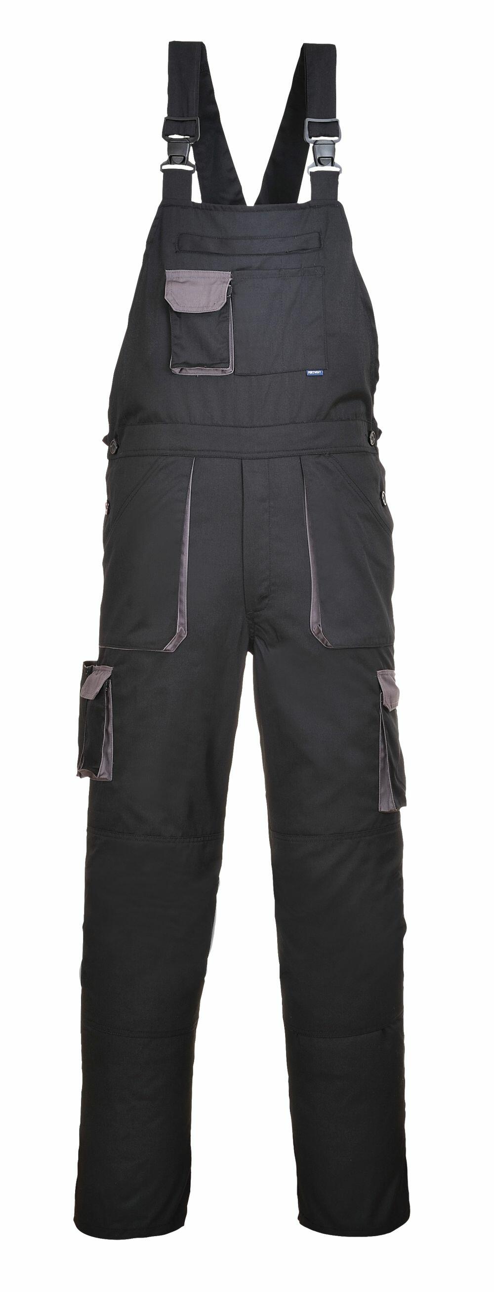 Portwest Contrast Bib and Brace: Durable Workwear for Professionals