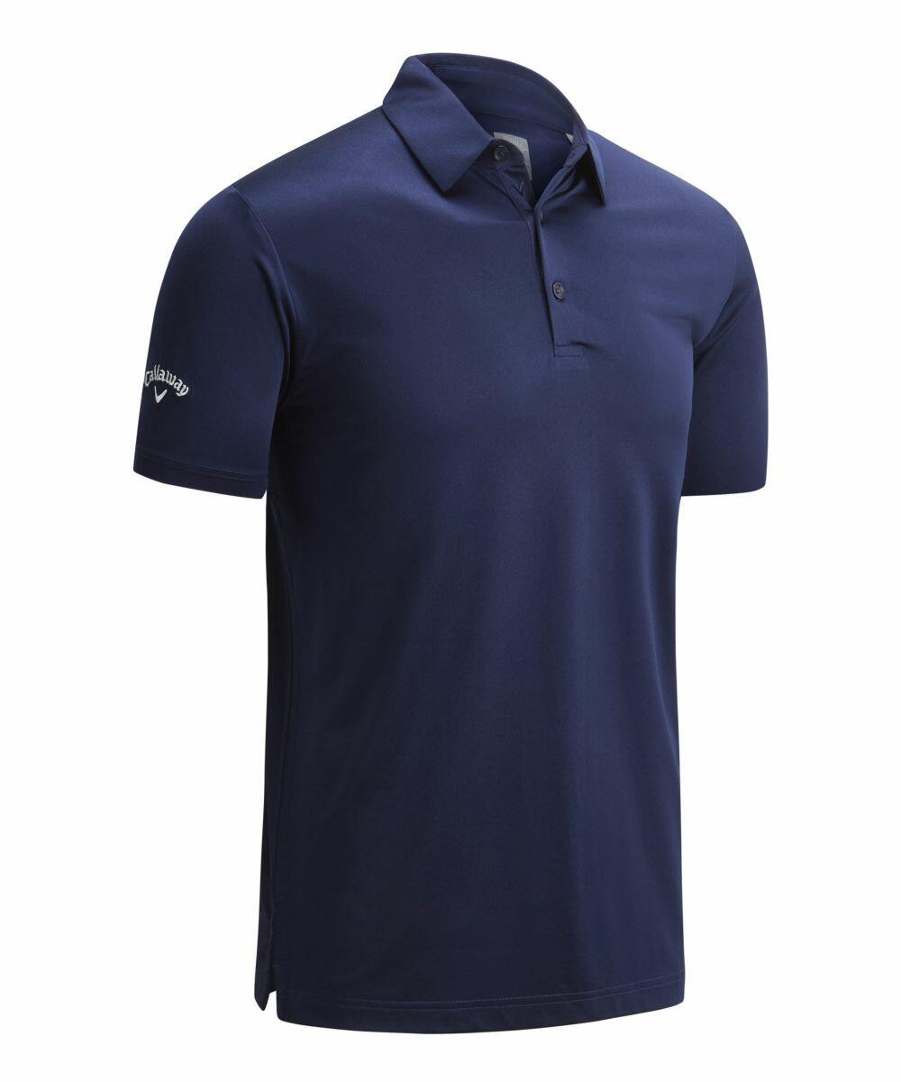 Callaway Swing Tech Solid Polo - Performance Golf Shirt for Men