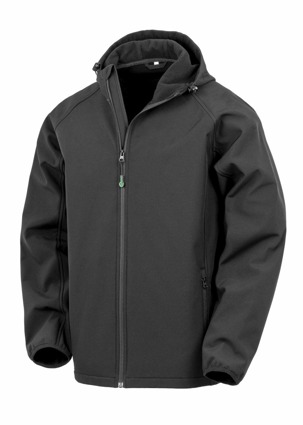 Result Genuine Recycled 3-Layer Printable Hooded Softshell Jacket