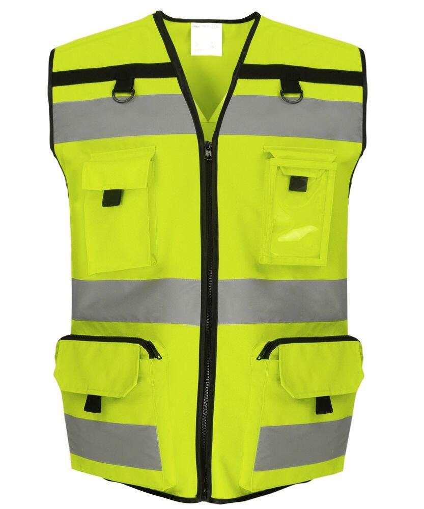 Yoko Hi-Vis Ripstop Tool Vest - Durable Workwear for Professionals