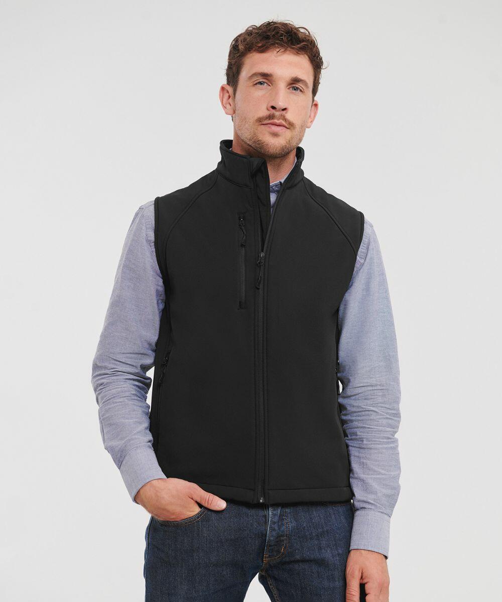 Russell Men's Softshell Gilet - Stylish & Versatile Outerwear
