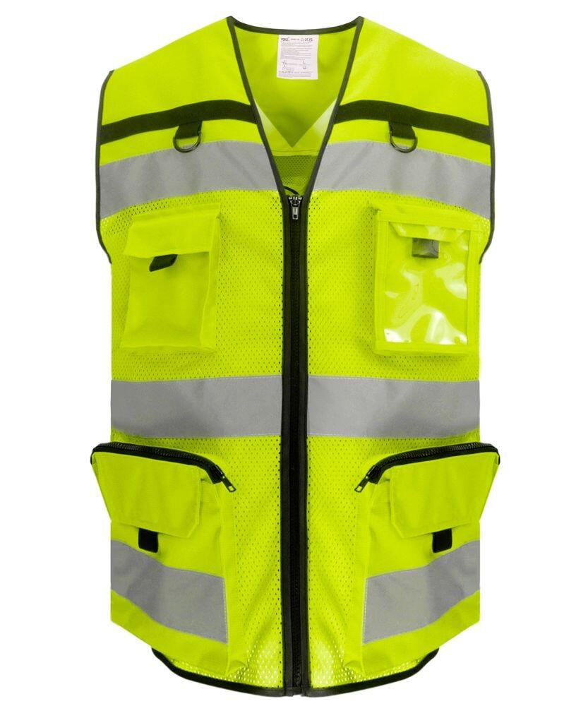 Yoko Hi-Vis Ripstop Tool Vest - Durable Workwear for Professionals