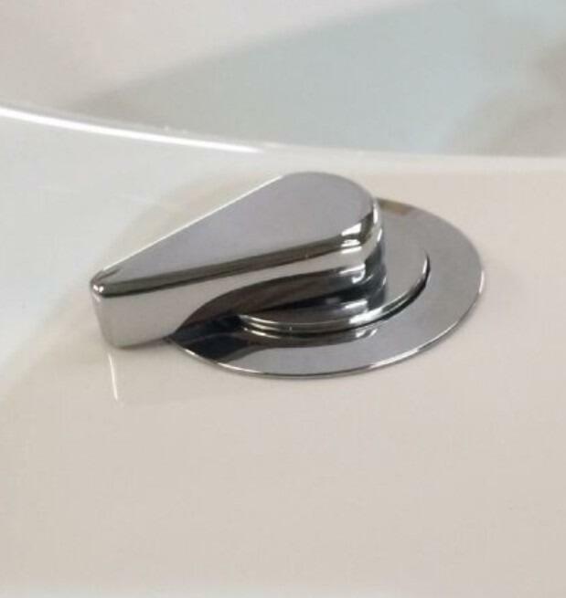 Laguna 1350 x 1350mm Corner Bath With 12 Jet Pneumatic Control FLAT LINE Whirlpool Jacuzzi ...