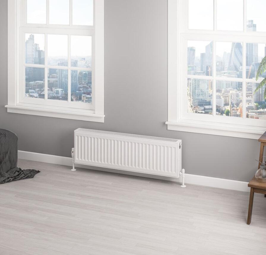 Type 22 Compact Panel Radiator 300 x 400 Gloss White
