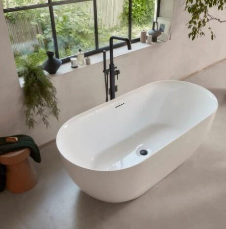 Double Ended 1500mm Freestanding Bath - Note