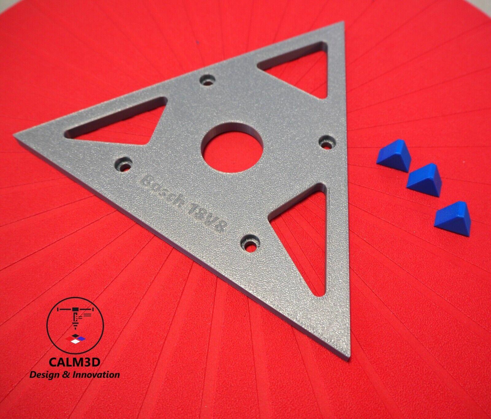 Bosch 18V8 Compatible Triangular Trim Router Base – INC P&P