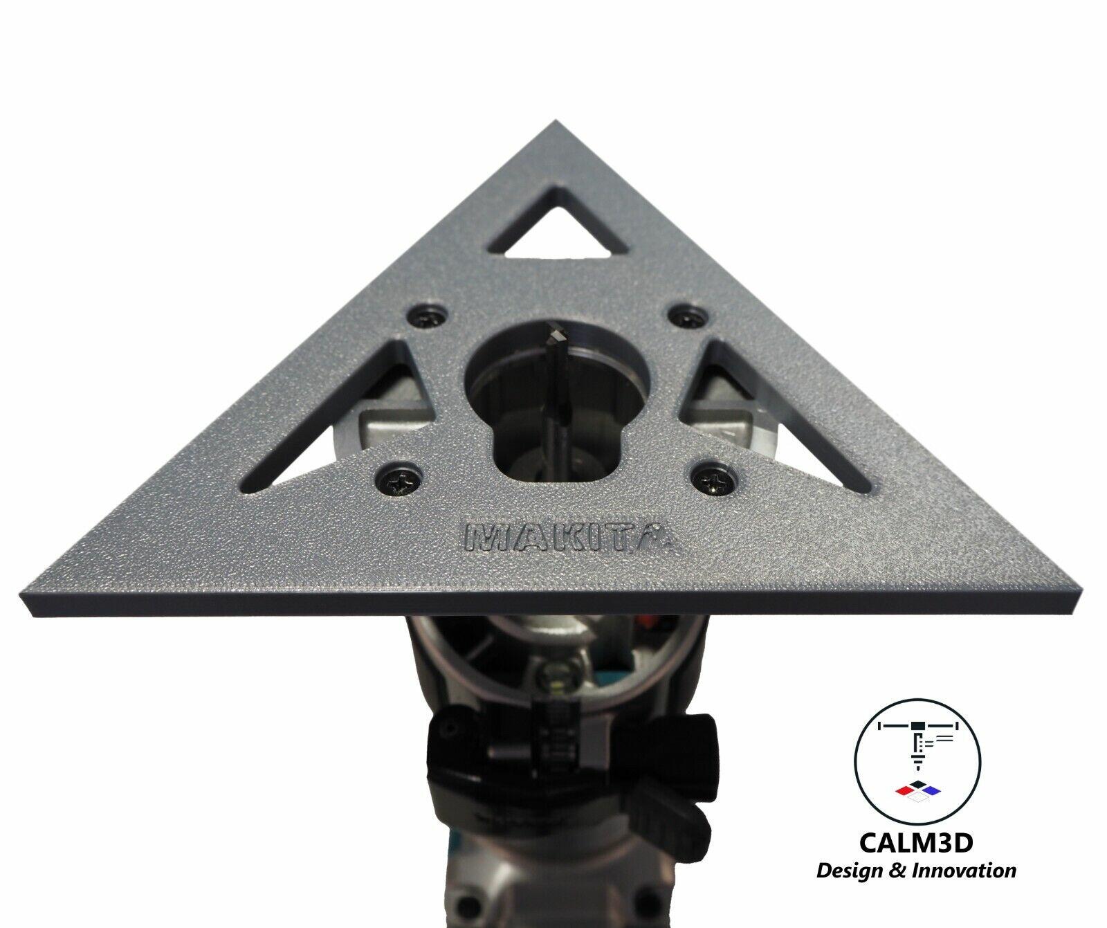 Makita DRT50 & RT0700C Compatible Triangular Trim Router Base – INC P&P