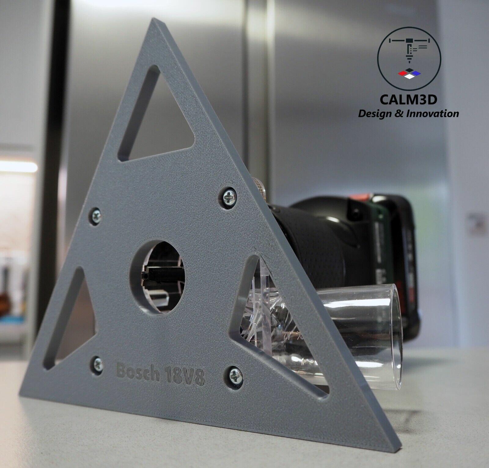 Bosch 18V8 Compatible Triangular Trim Router Base – INC P&P