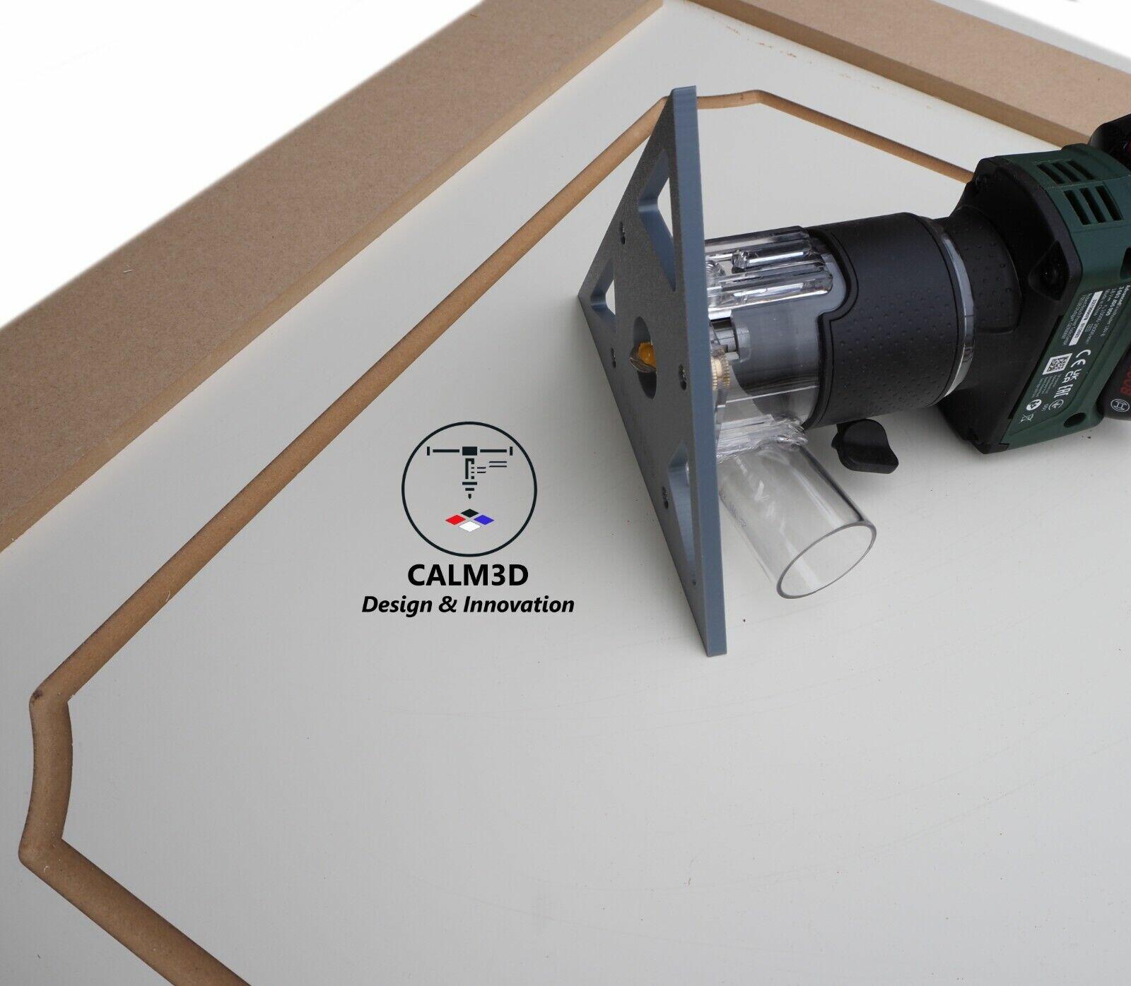 Bosch 18V8 Compatible Triangular Trim Router Base – INC P&P