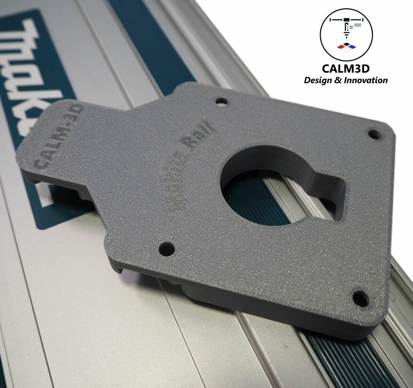 Bosch 18V8 Compatible Trim Router Base for use on Makita Guide Rail ...