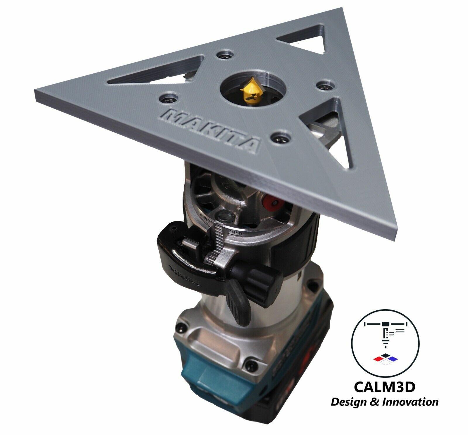 Makita DRT50 & RT0700C Compatible Triangular Trim Router Base – INC P&P