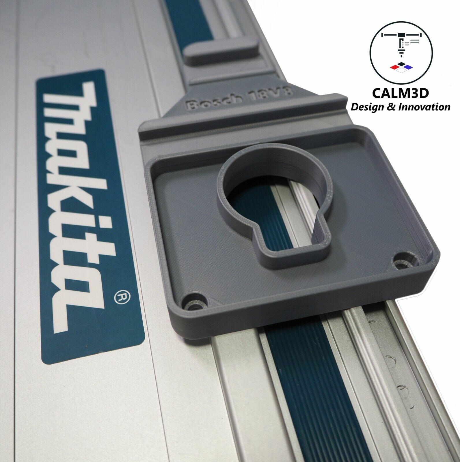 Bosch 18V8 Compatible Trim Router Base for use on Makita Guide Rail ...