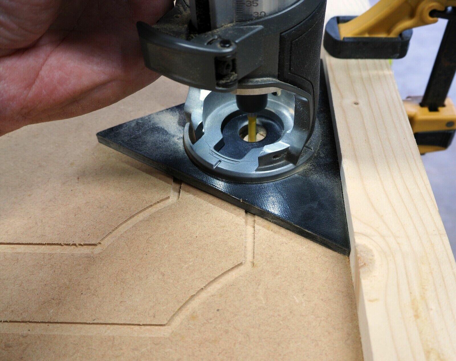 Ryobi R18TR-0 ONE+ Compatible Trim Router Replacement Triangular Base ...