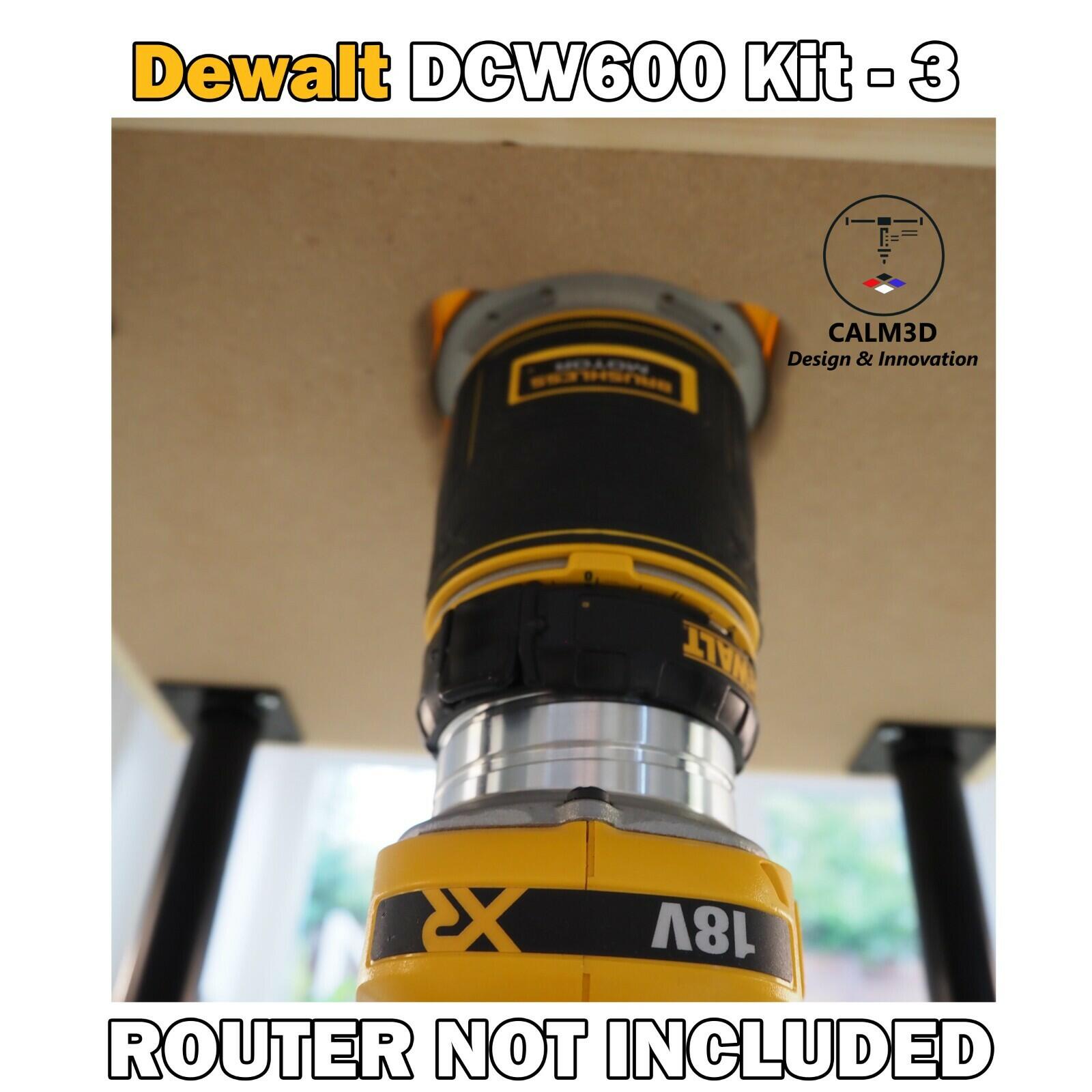 Dewalt DCW600 Trim Router Table Kits